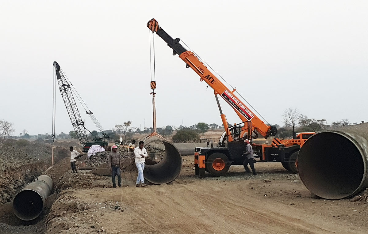 Lift Irrigation Pipe Line – KDSPL