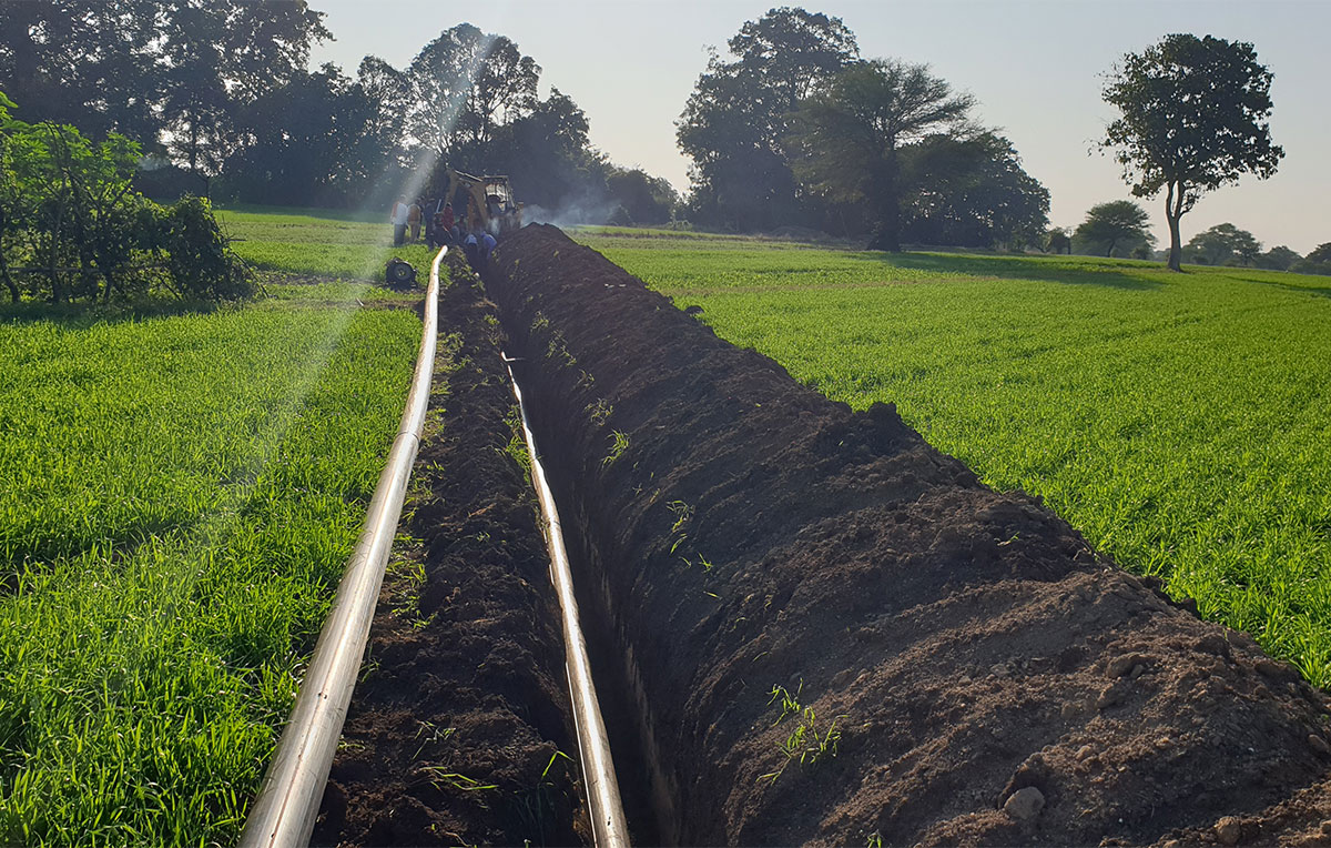 Lift Irrigation Pipe Line – KDSPL