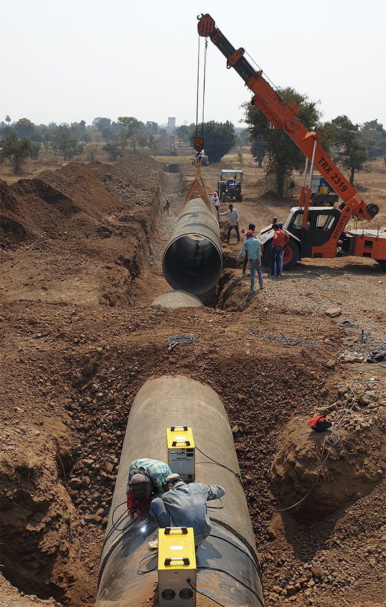 Lift Irrigation Pipe Line – KDSPL